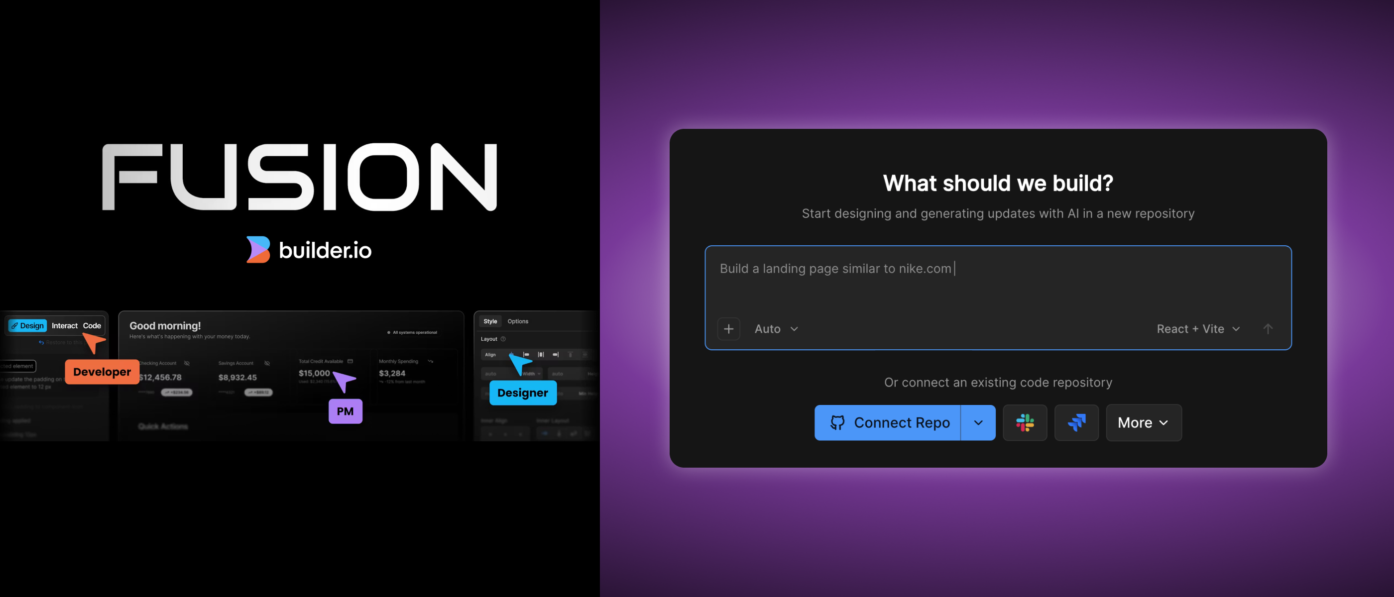 Fusion | Builder implementation